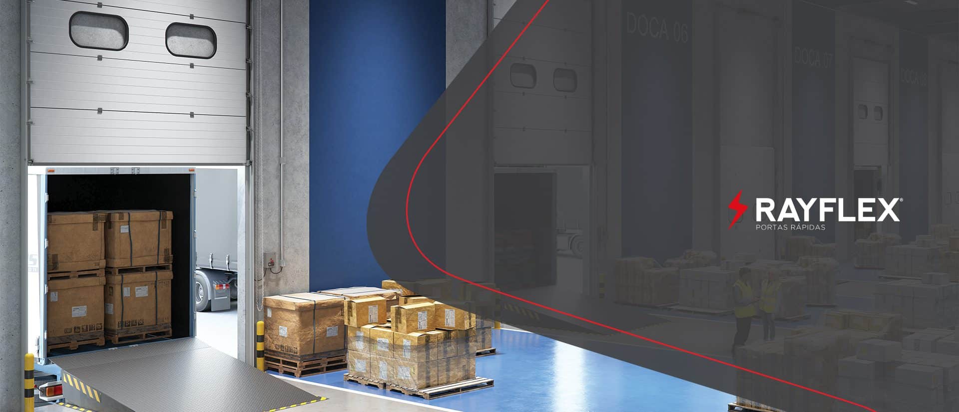 Portas Rápidas, Flexíveis e automáticas - Rayflex
